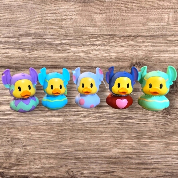 Disney | Toys | Nwt Stitch Disney Rubber Duck Valentines Day And Easter ...